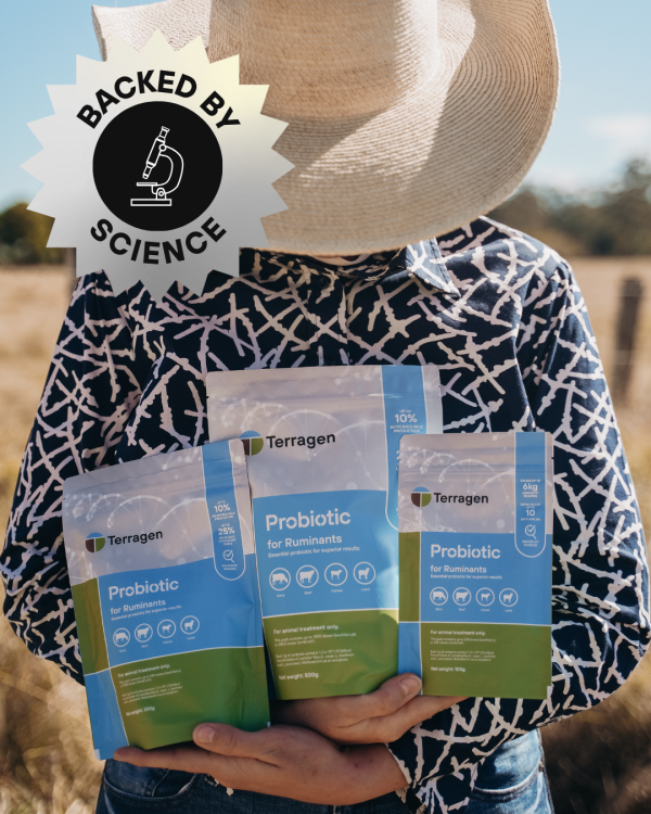 Terragen Probiotic for Ruminants 100g (200 doses) - Terragen